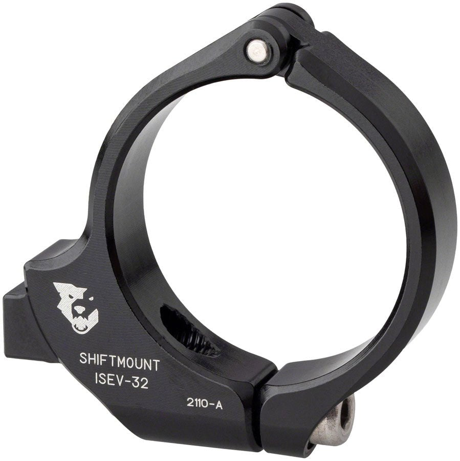 Wolf Tooth ShiftMount Drop Bar Clamp - I-Spec EV Shifter to 31.8mm Han ...